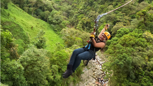 Canopy Zip-line in Panama